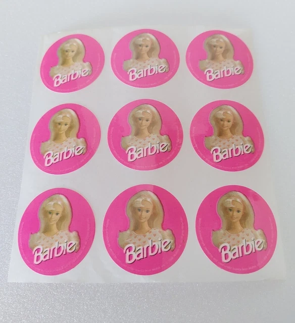 VINTAGE BARBIE MATTEL Stickers 1996 From Barbie Promotional Event RARE ...