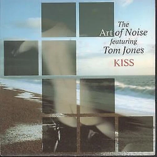 ART OF NOISE Featuring Tom Jones Kiss 7" vinyl UK China 1988 Silver ...