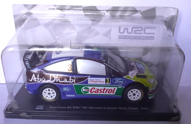 17] DIE CAST WRC Ford Focus Rs WRC'09 Hirvonen-Lehtinen Rally Poland ...