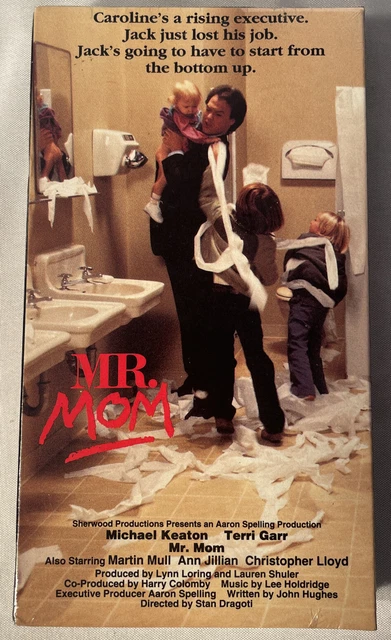 MR. MOM VHS Michael Keaton Terri Garr New Sealed Alternate Variant Box ...