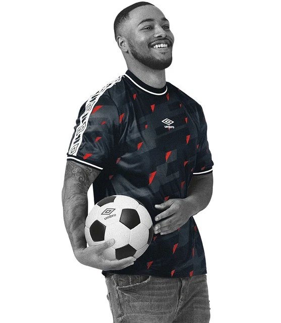 CARLING UMBRO SHIRT. Limited Edition 2022 Black Football Shirt. Size L ...