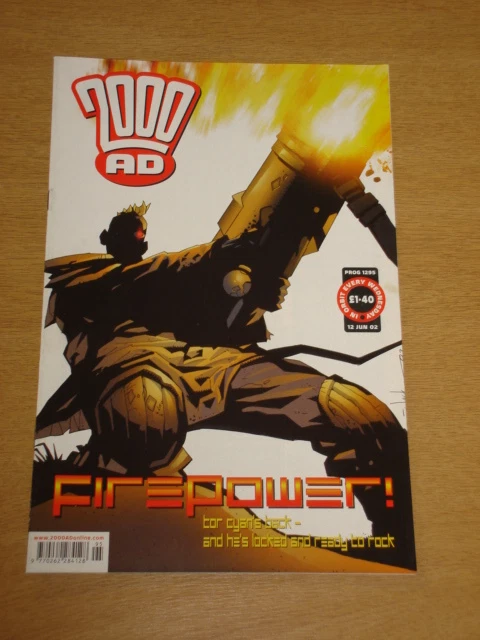 2000AD #1295 BRITISH Weekly Comic Judge Dredd Jun 2002 * EUR 3,10 ...