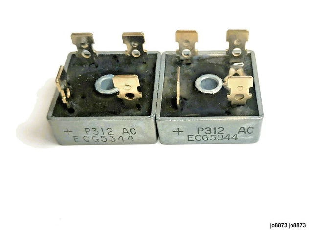 LOT OF 2 Philips Ecg Bridge Rectifier Ecg 5344 1000V 40A $4.90 - PicClick