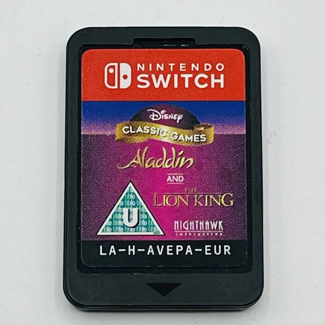 DISNEY CLASSIC GAMES: Aladdin and The Lion King (Nintendo Switch ...