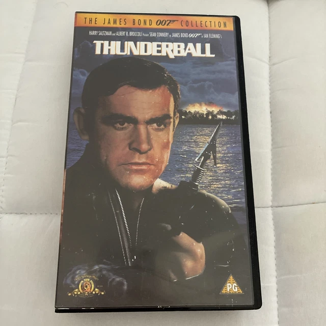 JAMES BOND 007 Thunderball VHS Video £5.97 - PicClick UK