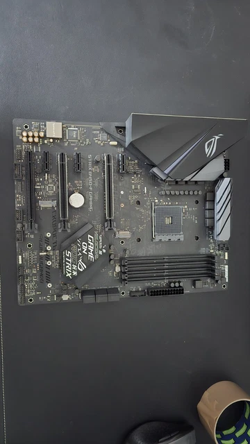 ASUS ROG STRIX B450-F Gaming AM4 ATX Motherboard + ASUS WiFi Card ...