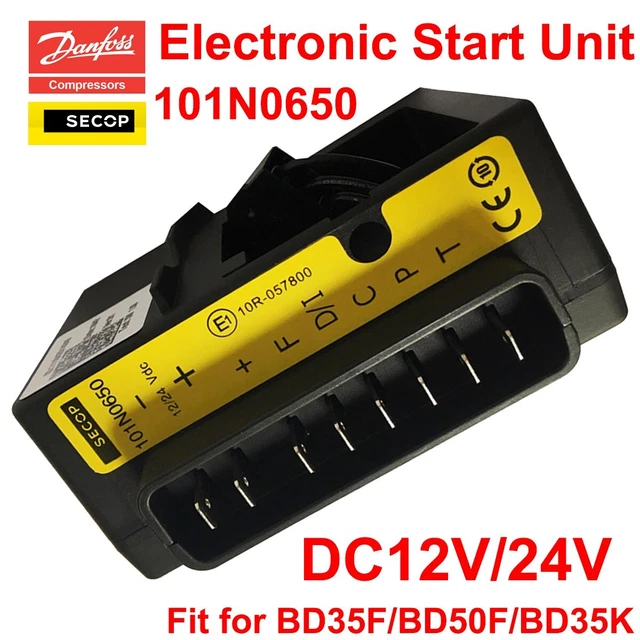 ELECTRONIC START UNIT Compressor FOR BD35F, BD50F 12V 24V Fits Danfoss ...