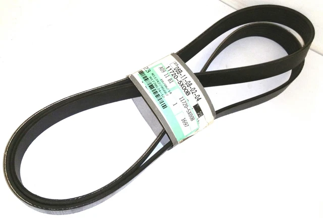 GENUINE NISSAN NAVARA D40 7Pk1735 Fan & Alternator Belt 117205X00B £14. ...