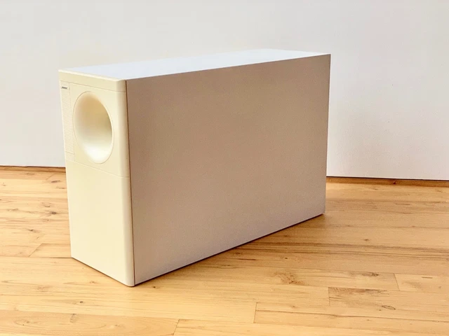 BOSE ACOUSTIMASS 10 Series II Home Theater Speaker System White £25.00 - PicClick UK