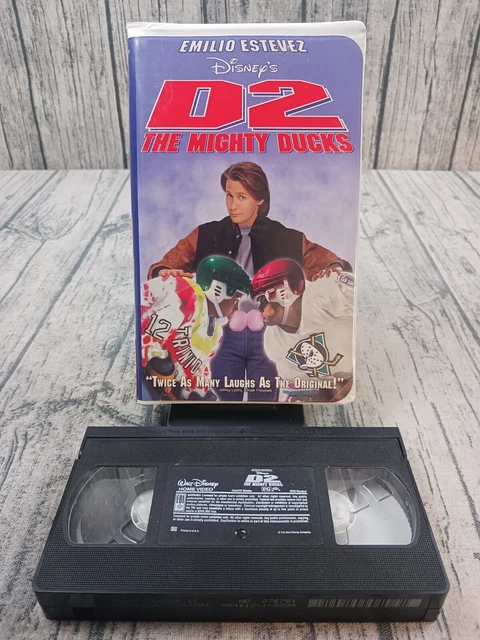 WALT DISNEY D2: The Mighty Ducks (VHS, Disney) Emilio Estevez, Pre ...