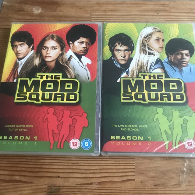 THE MOD SQUAD Season 1 Vol 1 & 2 DVD 1968 Clarence Williams Series ...