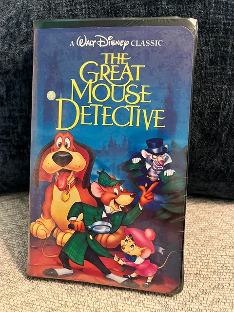 THE GREAT MOUSE Detective (1992, VHS) Walt Disney Black Diamond ...