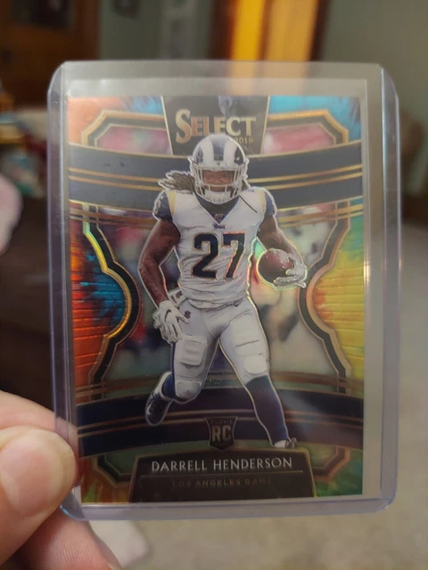 2019 SELECT DARRELL Henderson ConcourseTie-Dye Prizm recrue RC #20/25 ...