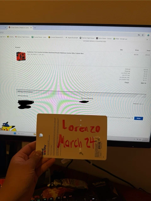 POKEMON DESTINED RIVALS POKEMON CENTER EDITION ETB - PRE-ORDER Ships ...