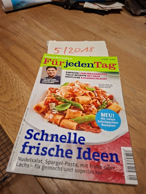 ESSEN & TRINKEN Für jeden Tag 5/2018: Tim Mälzer Rezepte Schnelle ...