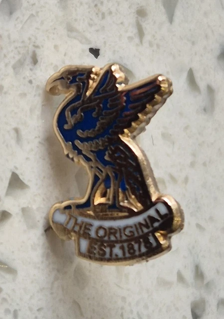 EVERTON BLUE LIVERBIRD Stud Badge - The Original - Est 1878 - S £6.25 ...
