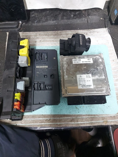 MERCEDES SPRINTER ECU Set,Kit Ignition fuse box A6519003403 ...