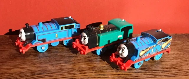 THOMAS THE TANK ENGINE TRACKMASTER x3 THOMAS DRAGON ESCAPE & GINA ...