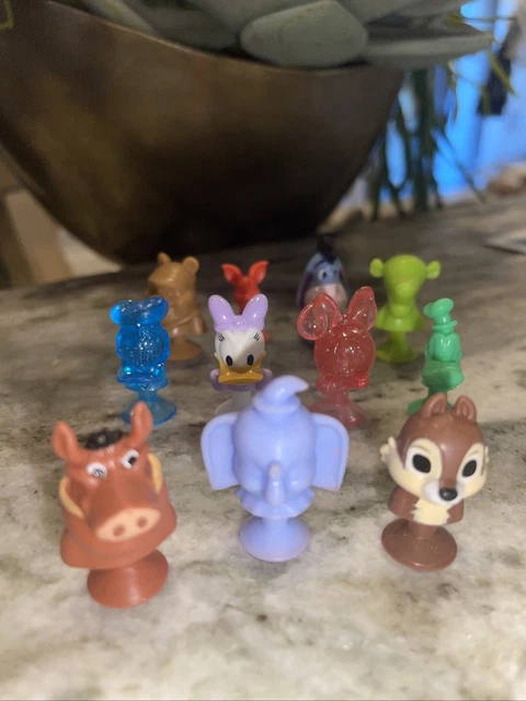 DISNEY BEST BUDDIES Micro Popz Minnie Pooh Eeyore Chip Pumba Lot of 11 ...