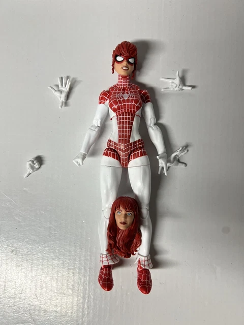 HASBRO MARVEL LEGENDS Spider-Man Renew Your Vows Spinnerette Figure £18 ...