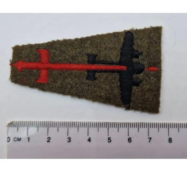 WW2 BRITISH ARMY 1st Anti Aircraft Division Formation Flash Sign Patch ...