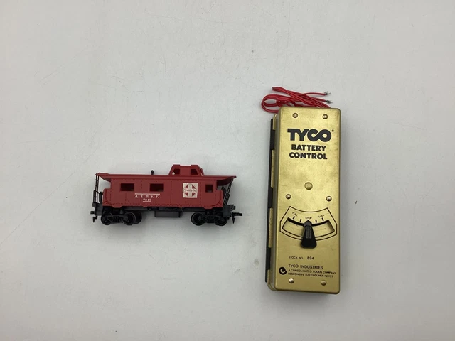 VINTAGE TYCO TRAIN Model Battery Control + Train Box Carriage (T2) NS ...