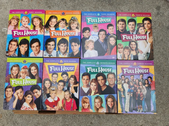 FULL HOUSE TELEVISION Series Complete Seasons 1 2 3 4 5 6 7 8 (1-8) Dvd ...