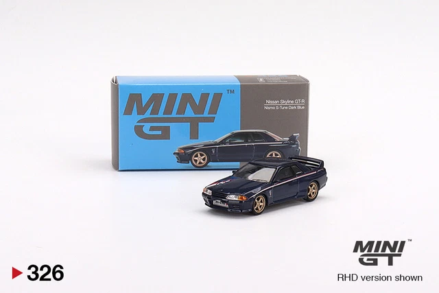 MINI GT - Nissan Skyline GT-R (R32) Nismo S-Tune - 1:64 - MGT00326 (RHD ...