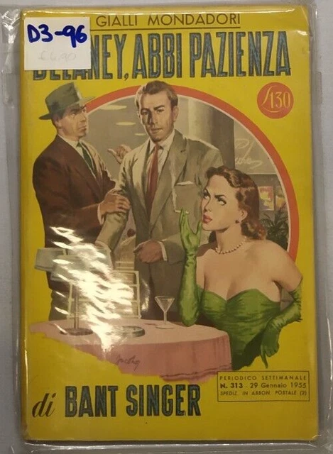 DELANEY, ABBI PAZIENZA - Bant Singer, I Gialli Mondadori 213 EUR 4,90 ...