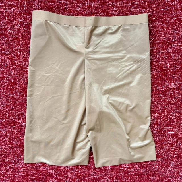 SPANX THINSTINCTS 2.0 Mid Thigh Compression Shapewear Womens L Cafe Au ...