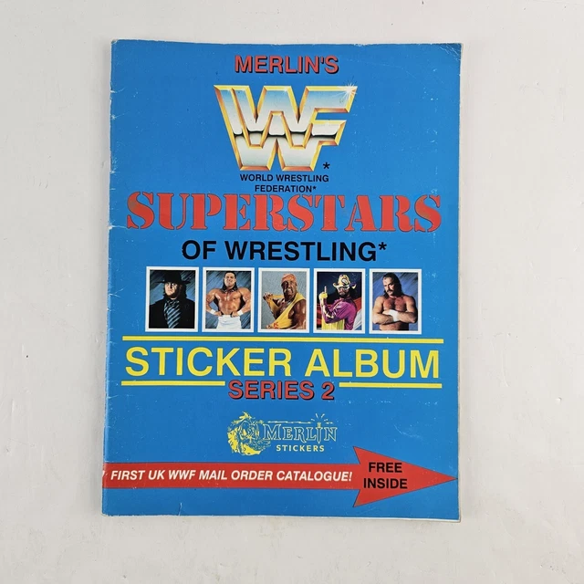 WWF SUPERSTARS OF Wrestling Series 2 Sticker Album 284/395 compete 1991 ...