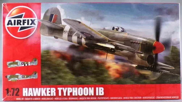 AIRFIX - N°A02041 Hawker Typhoon IB Avion Chasse RAF WW2 1/72 Neuf ...
