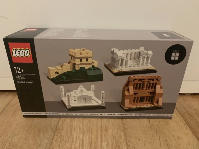 LEGO ARCHITECTURE 40585 World of Wonders - Limited Edition Brand New ...