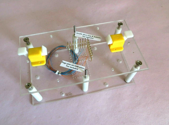 PROTOTYPE TEST FIXTURE Jig for Pogo Pin PCB Board DIY EUR 28,39 ...