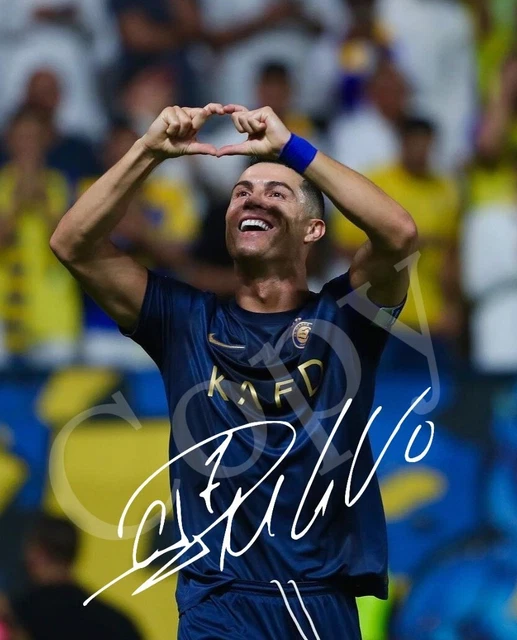 CRISTIANO RONALDO SIGNED Autograph PHOTO Signature 6x4 Al Nassr £3.49 ...