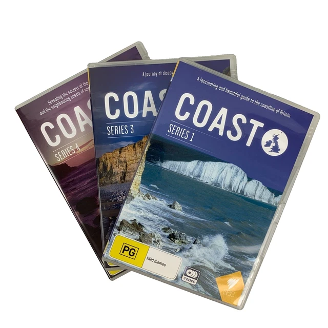 COAST UK SBS Series 1, 3, 4 DVD PAL PG All Regions Like New #E $5.95 ...