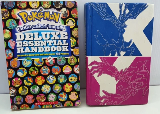 POKEMON THE OFFICIAL Kalos region Guidebook & Deluxe Essential Handbook ...
