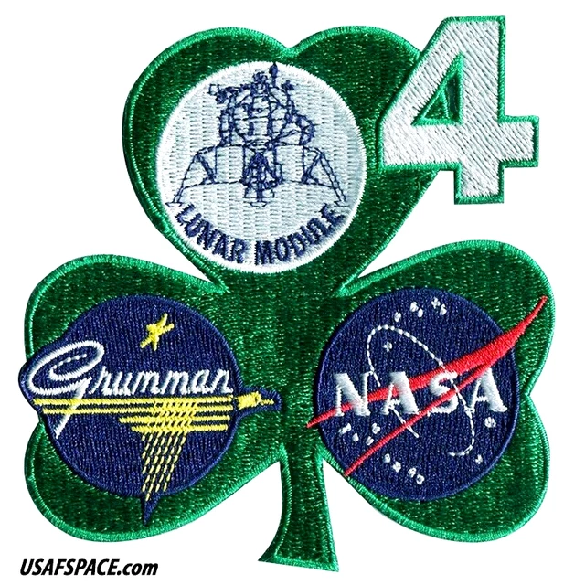 GRUMMAN LM-4 APOLLO 10 -Lunar Module-Snoopy- Original Ab Emblem Nasa ...