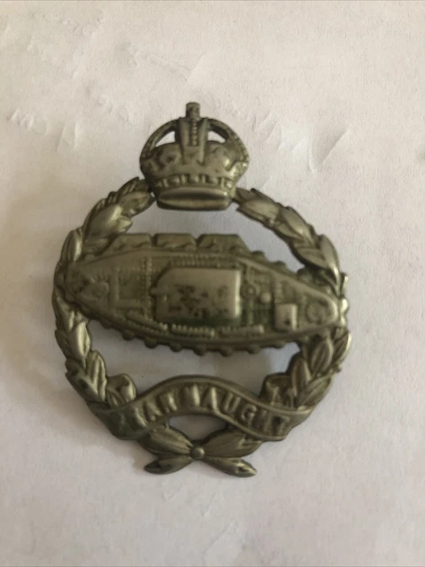 ORIGINAL WW2 ROYAL Tank Regiment Cap Badge - RTR Corps £4.95 - PicClick UK