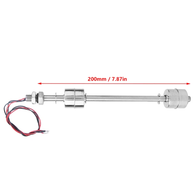 STAINLESSSTEEL DUAL BALL Float Switch Water Level Controller 200mm £7. ...