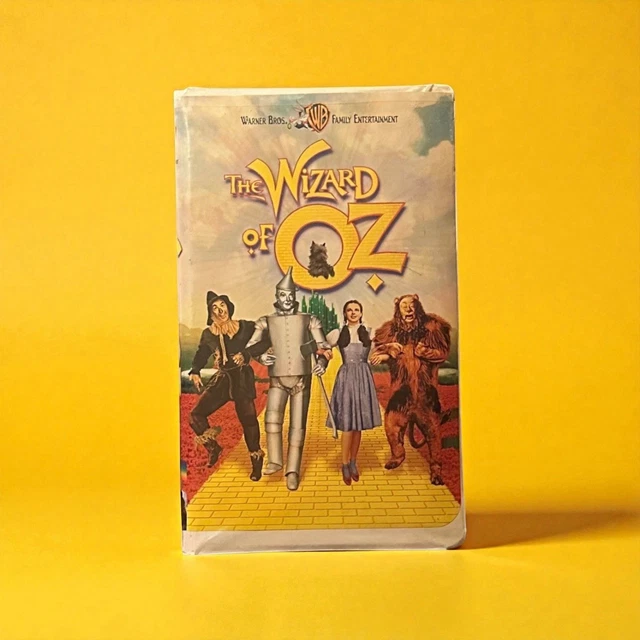 THE WIZARD OF Oz Vintage Clamshell VHS Tape Warner Bros Family ...