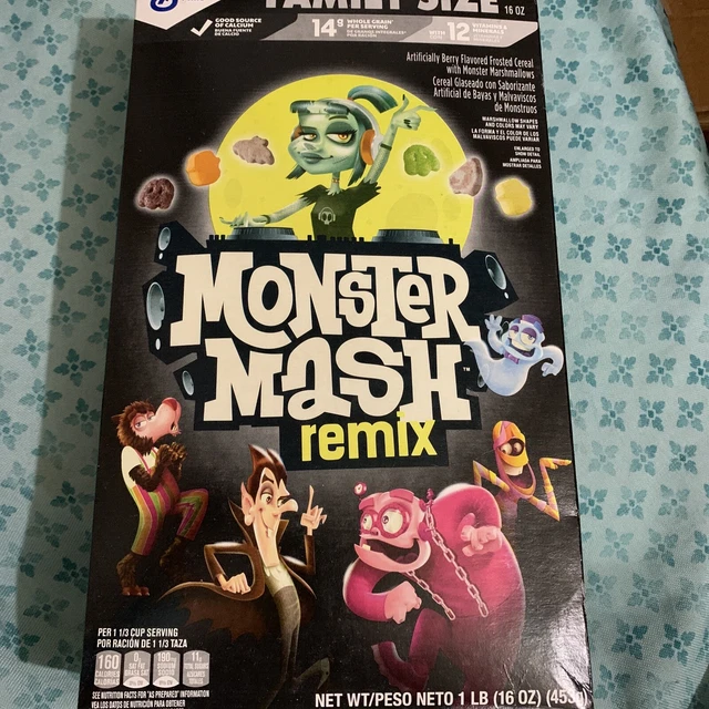 MONSTER MASH MARSHMALLOW Breakfast Cereal BOX ONLY. Empty Box £18.84 ...