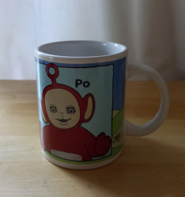 RARE TELETUBBIES PO MUG Original 1996 Ragdoll BBC London Red Po Cup £12 ...