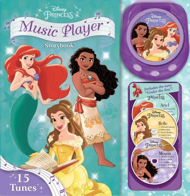 DISNEY PRINCESS MUSIC Player Storybook 978-0794448783 NEW Free Delivery ...