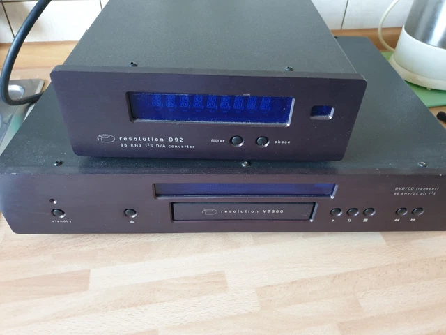 RESOLUTION AUDIO VT-960 High End CD/DVD-Laufwerk mit DAC D-92 EUR 190 ...