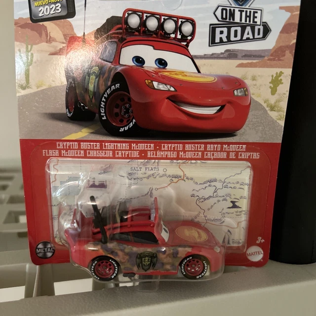 DISNEY PIXAR CARS 2023 - Cryptid Buster Lightning McQueen - On The Road ...
