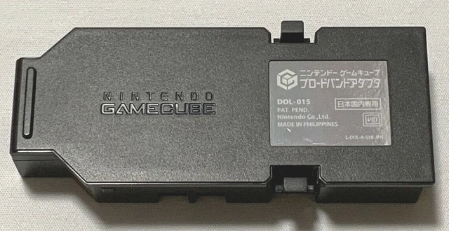 NINTENDO OFFICIAL GAMECUBE Broadband Adapter DOL-015 Gamecube Original ...