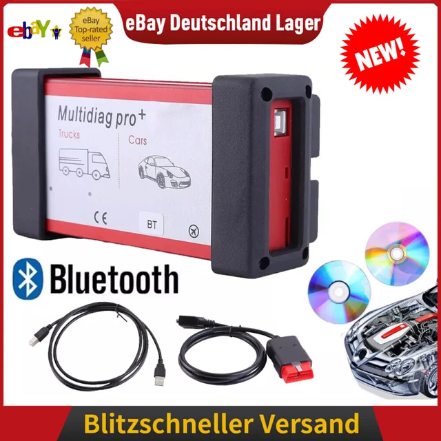 MIT BLUETOOTH SCANNER OBD1 OBD2 2025 TOP Launch Auto KFZ Profi ...