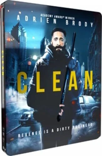 CLEAN STEELBOOK/BDDVD (BLU-RAY) Adrien Brody Glenn Fleshler Richie ...