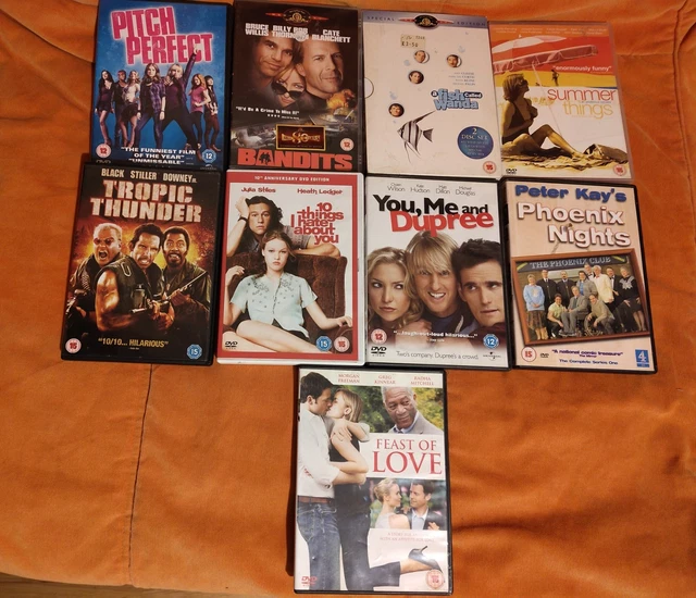 COMEDY & ROMANTIC Feel-Good DVD Bundle (9 Titles) £12.91 - PicClick UK